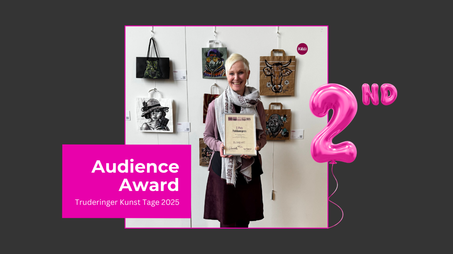 Audience Award - BlondiArt